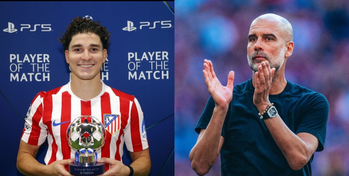 La impresionante marca de Julián Álvarez en Atlético de Madrid: Pep ...